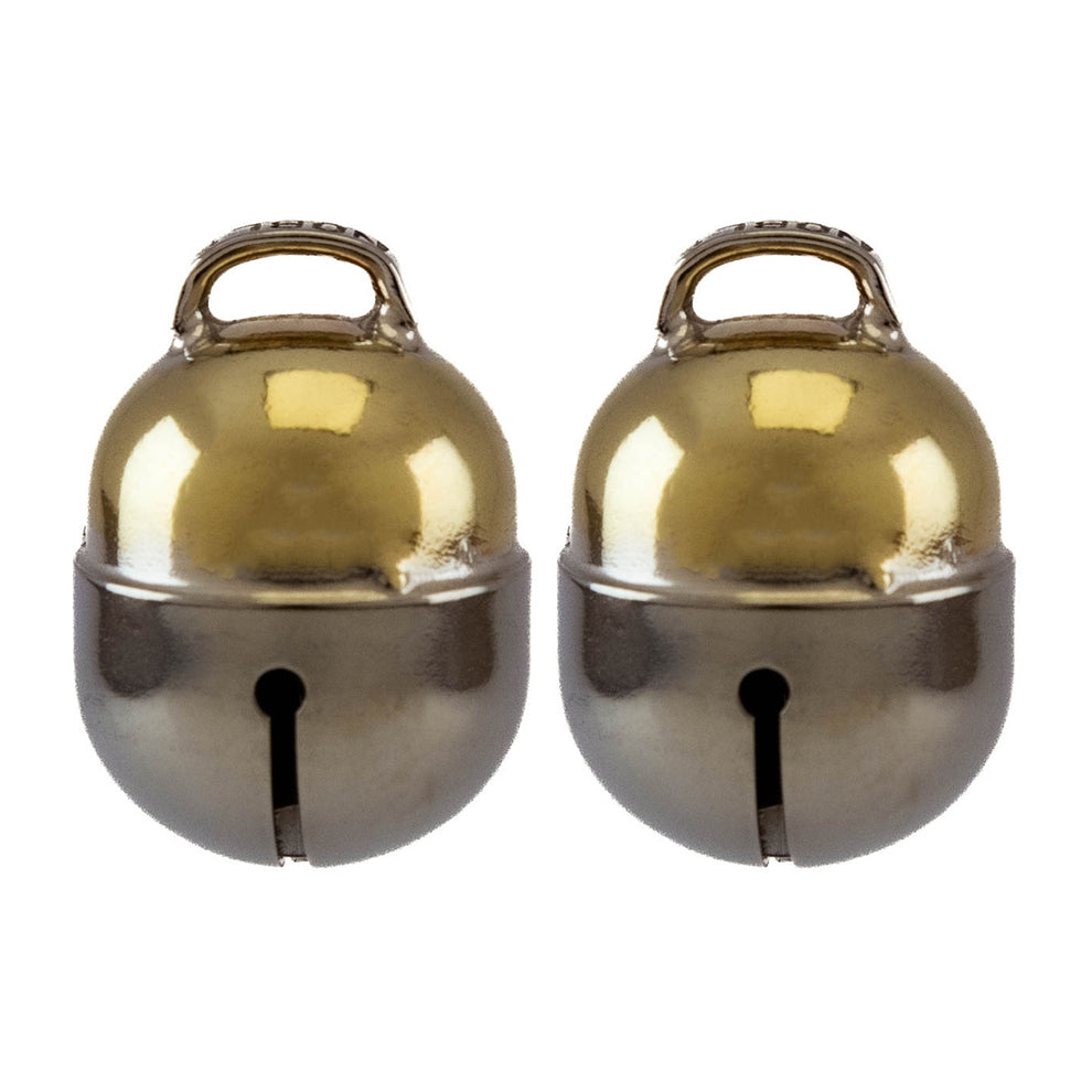 Handmade Cat Collar Bell – Brass & Nickel | Noble Bells